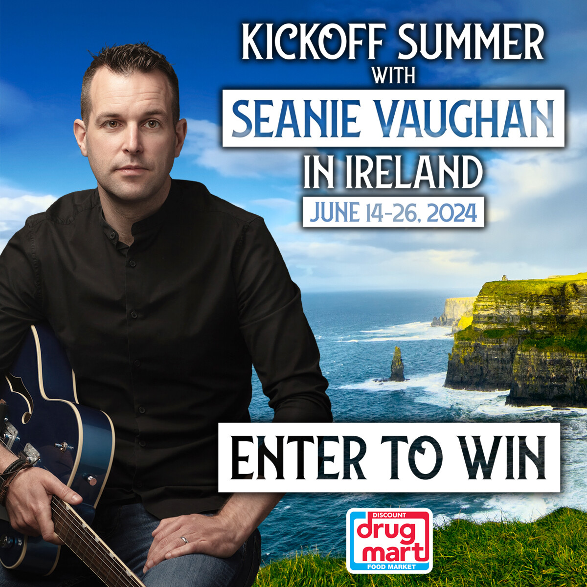 Kickoff Summer with Seanie Vaughan in Ireland
